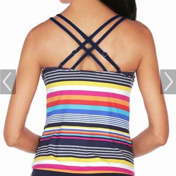 Nautica | Swim | Nautica Colorful Tankini L | Poshmark
